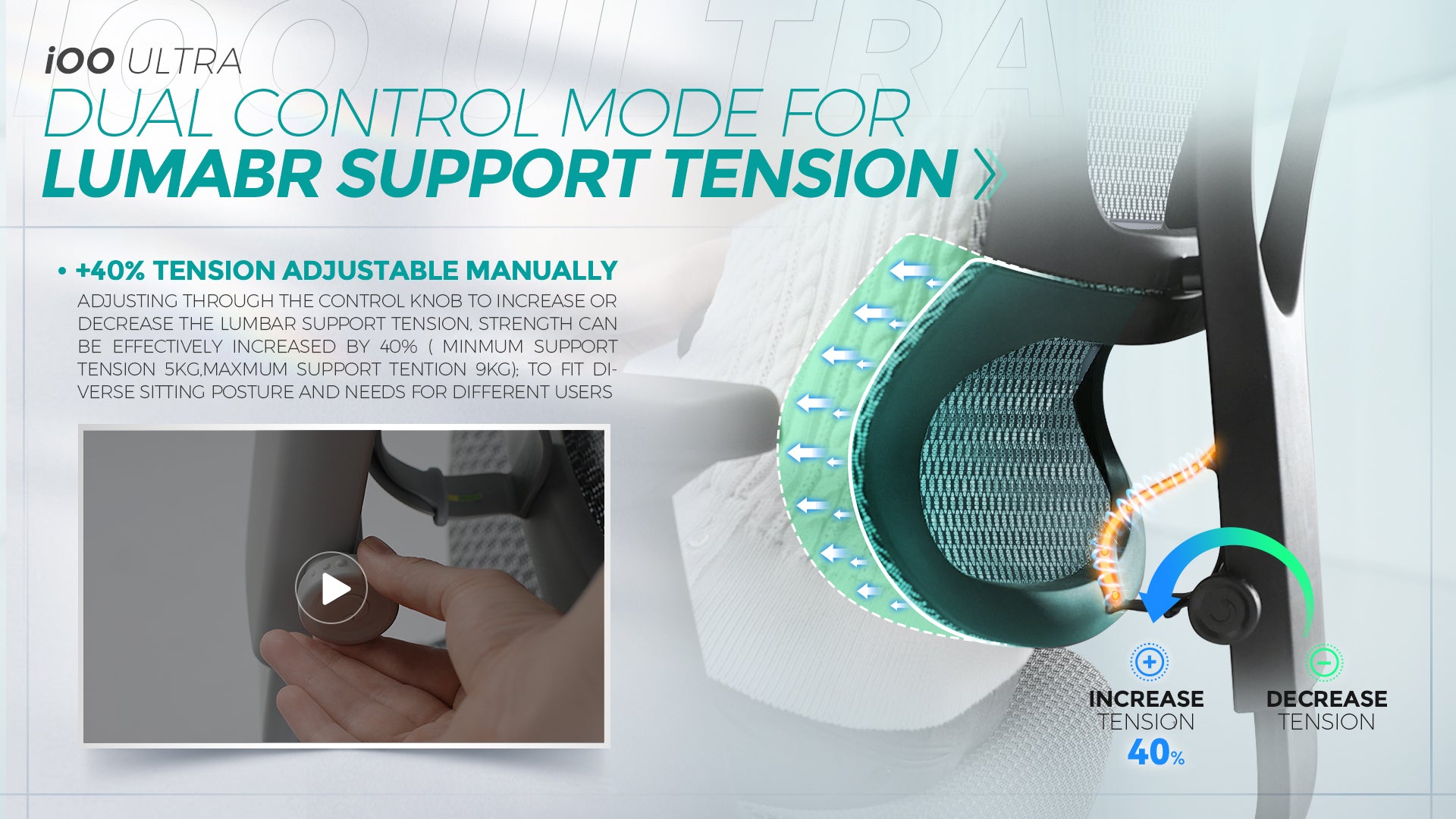 Ergohuman IOO Ultra Ergonomic Office Chair | Ergohuman Singapore