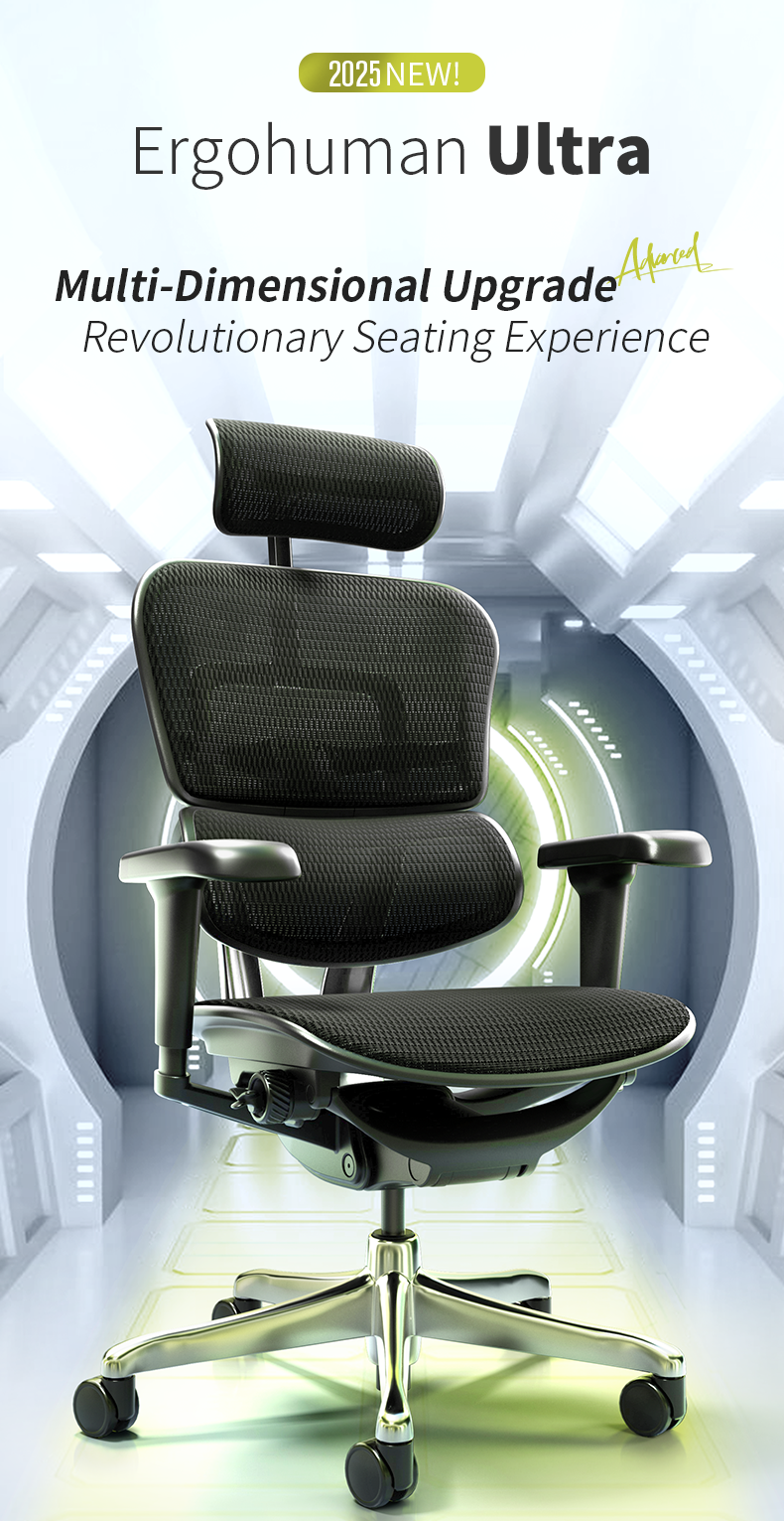 Ergohuman Ultra Mesh Ergonomic Office Chair | 5-Year Warranty Singapore ...