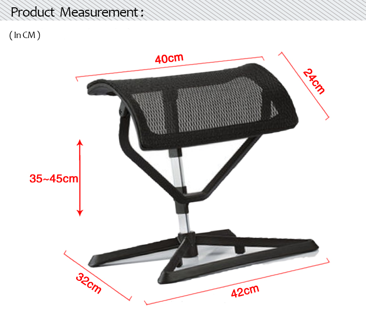 Ergohuman Ottoman LEGpro | Premium Ergonomic Footrest – Ergohuman Singapore